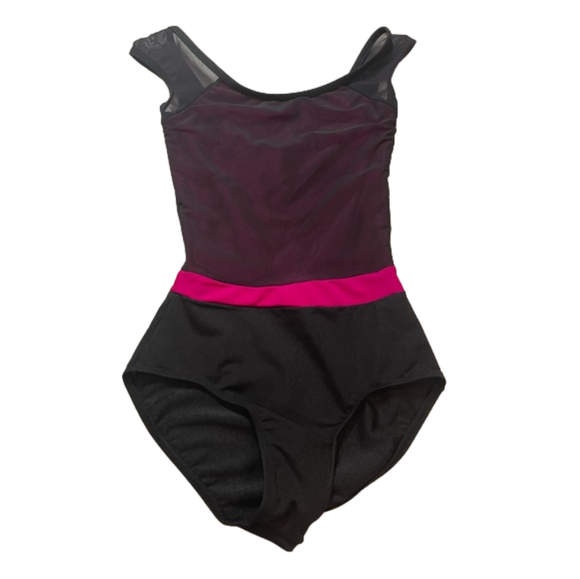 Mariia | Tops | Mariia Aleksandra Mesh Overlay Leotard Ballet Dance ...